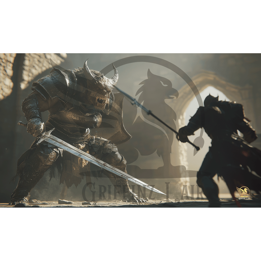 The Last Stand Playmat 14 in x 24 in - High-Quality, Vibrant Colors wi ...