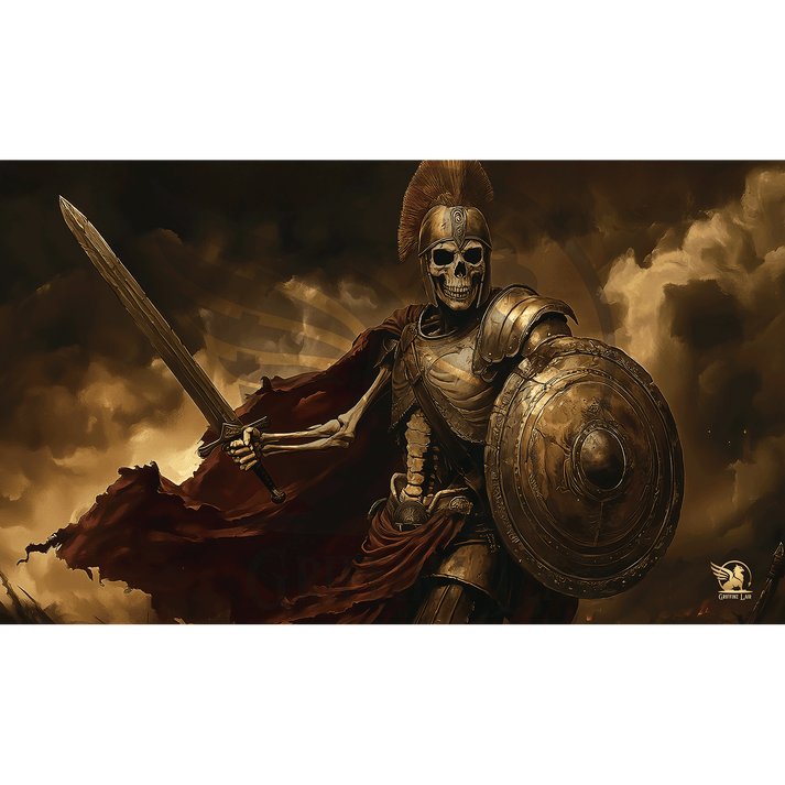 Bone Leader Playmat 14 in x 24 in - High-Quality, Vibrant Colors with ...